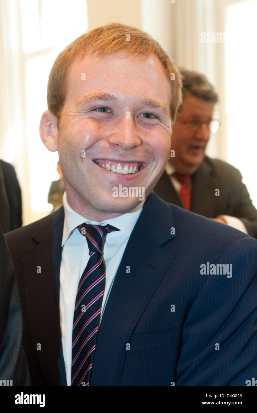 Berlin, Germany, Pierce Bush, grandson of George Bush Stock Photo - Alamy