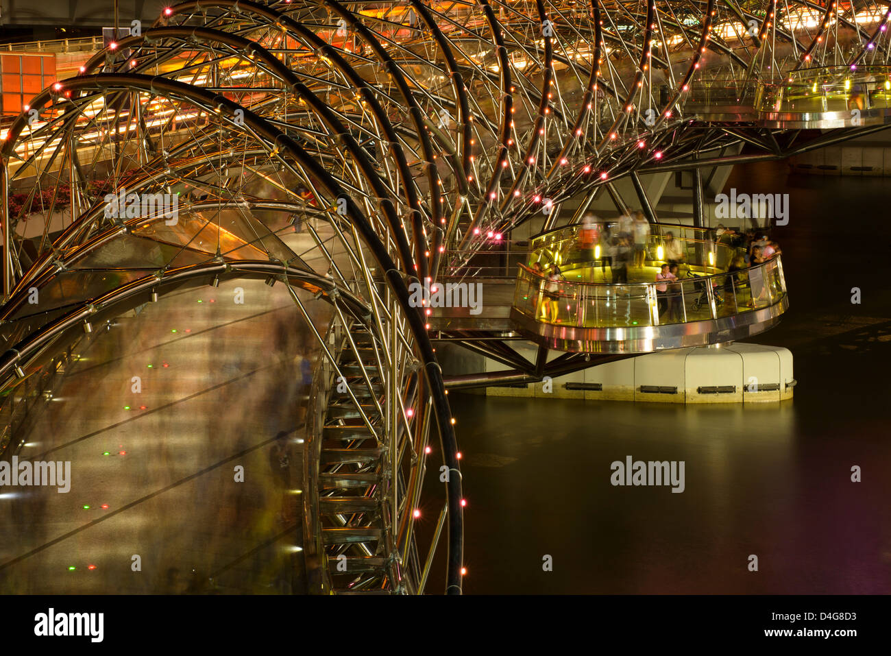 Helix bridge hi-res stock photography and images - Alamy