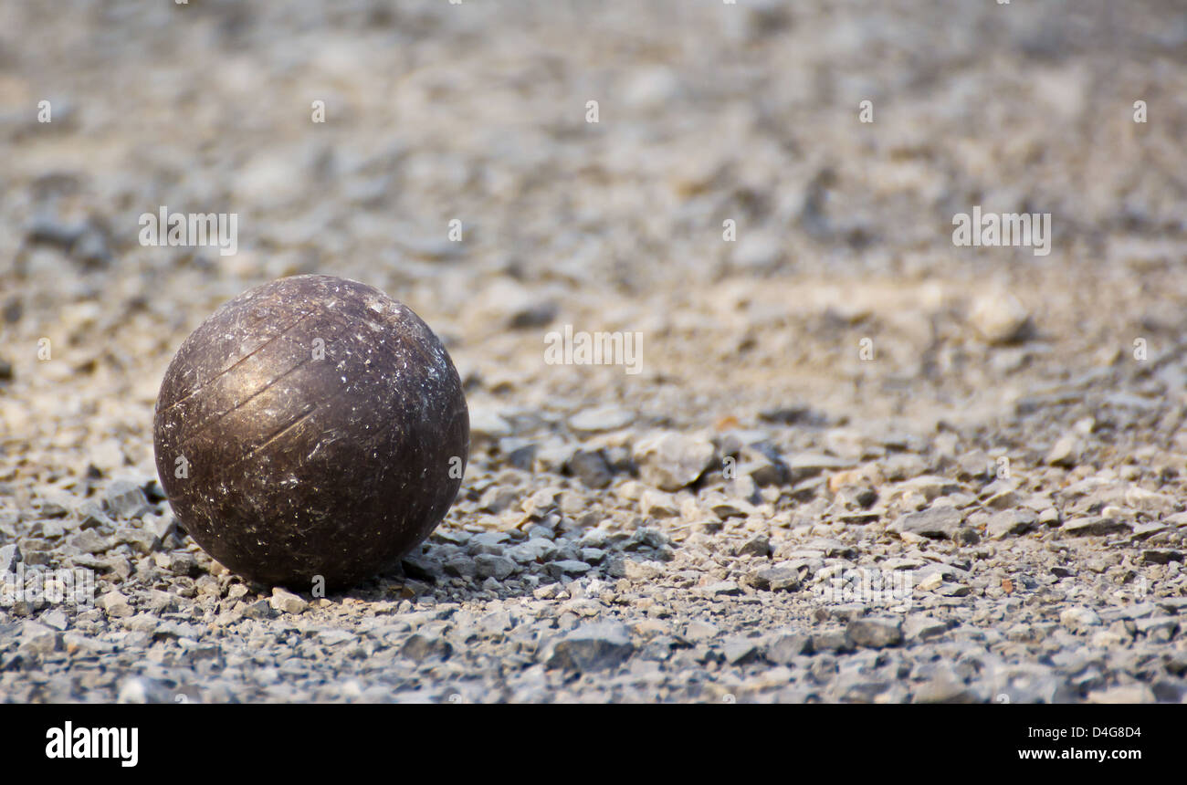 Petanque play hi-res stock photography and images - Alamy
