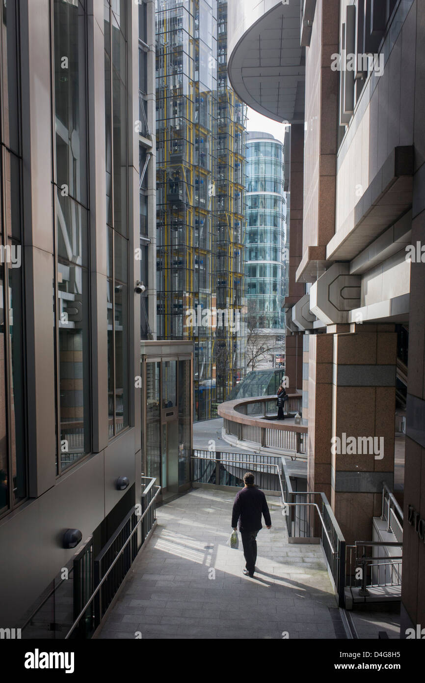 Covered roman walkway hi-res stock photography and images - Alamy