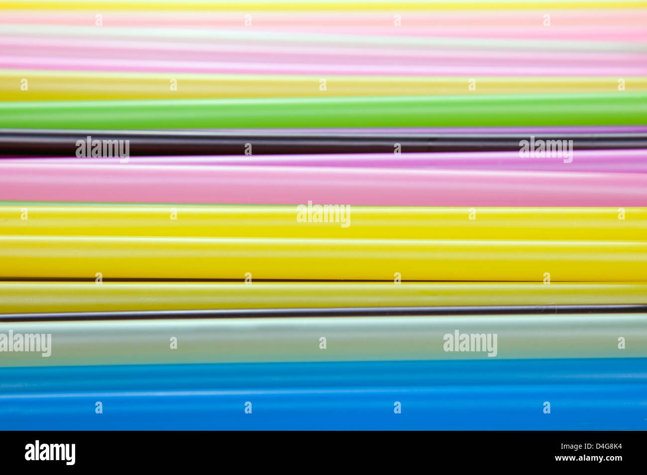 background with bright color made from many straws Stock Photo - Alamy