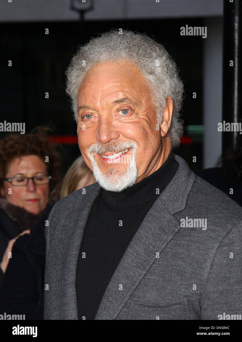 Sir Tom Jones seen at BBC radio two studios in London. Credit: WFPA ...