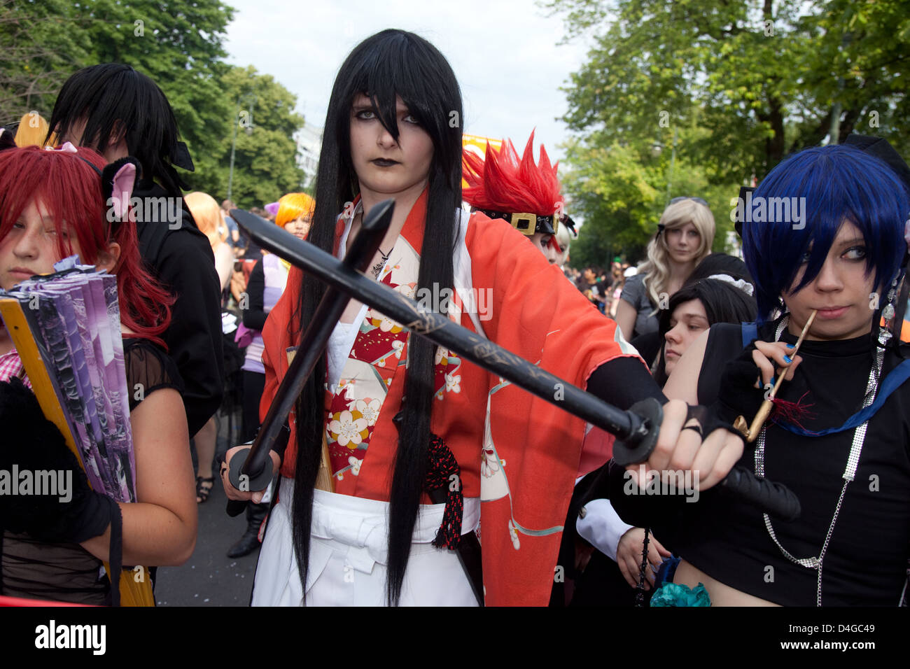 Berlin, Germany, cosplayers at the Carnival of Cultures Stock Photo - Alamy