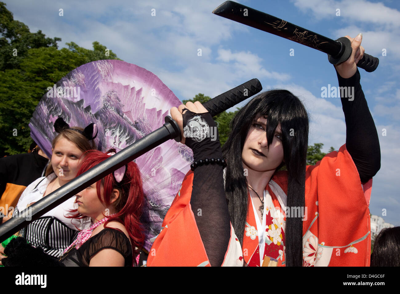 Cosplayers and street hi-res stock photography and images - Alamy