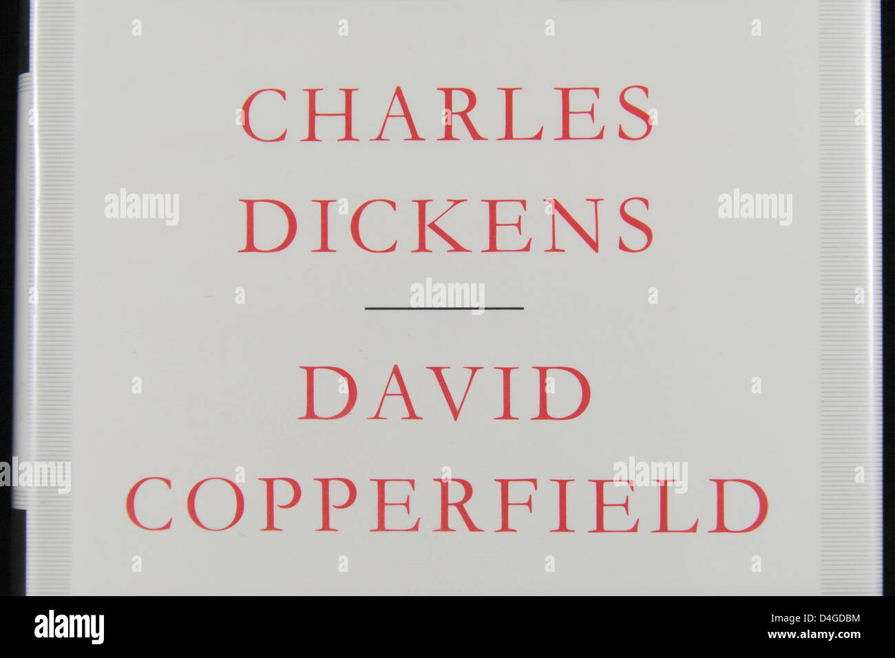 David copperfield book hi-res stock photography and images - Alamy