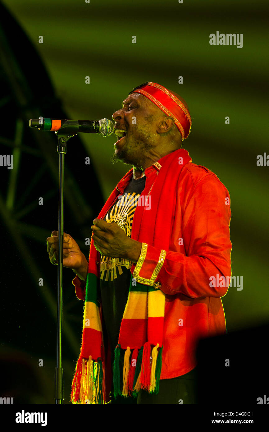 Mar 10, 2013 - Adelaide, Australia - Reggae singer JIMMY CLIFF performs ...