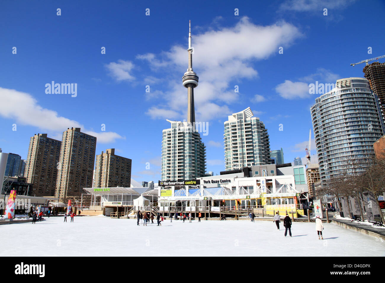Toronto Skating Rink Stock Photo - Alamy