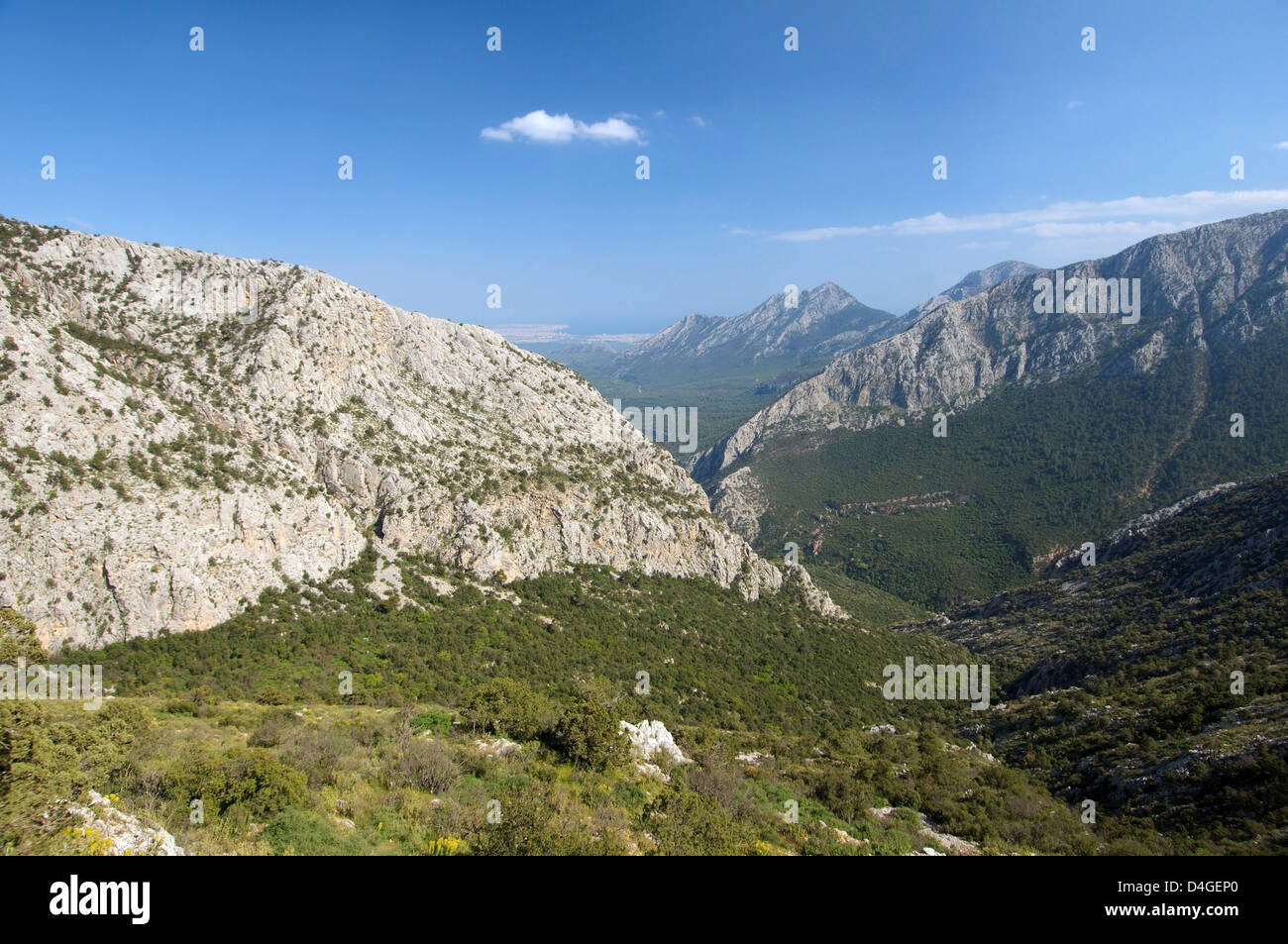 Taurus Mountain, Termesos, Turkey, Western Asia Stock Photo - Alamy