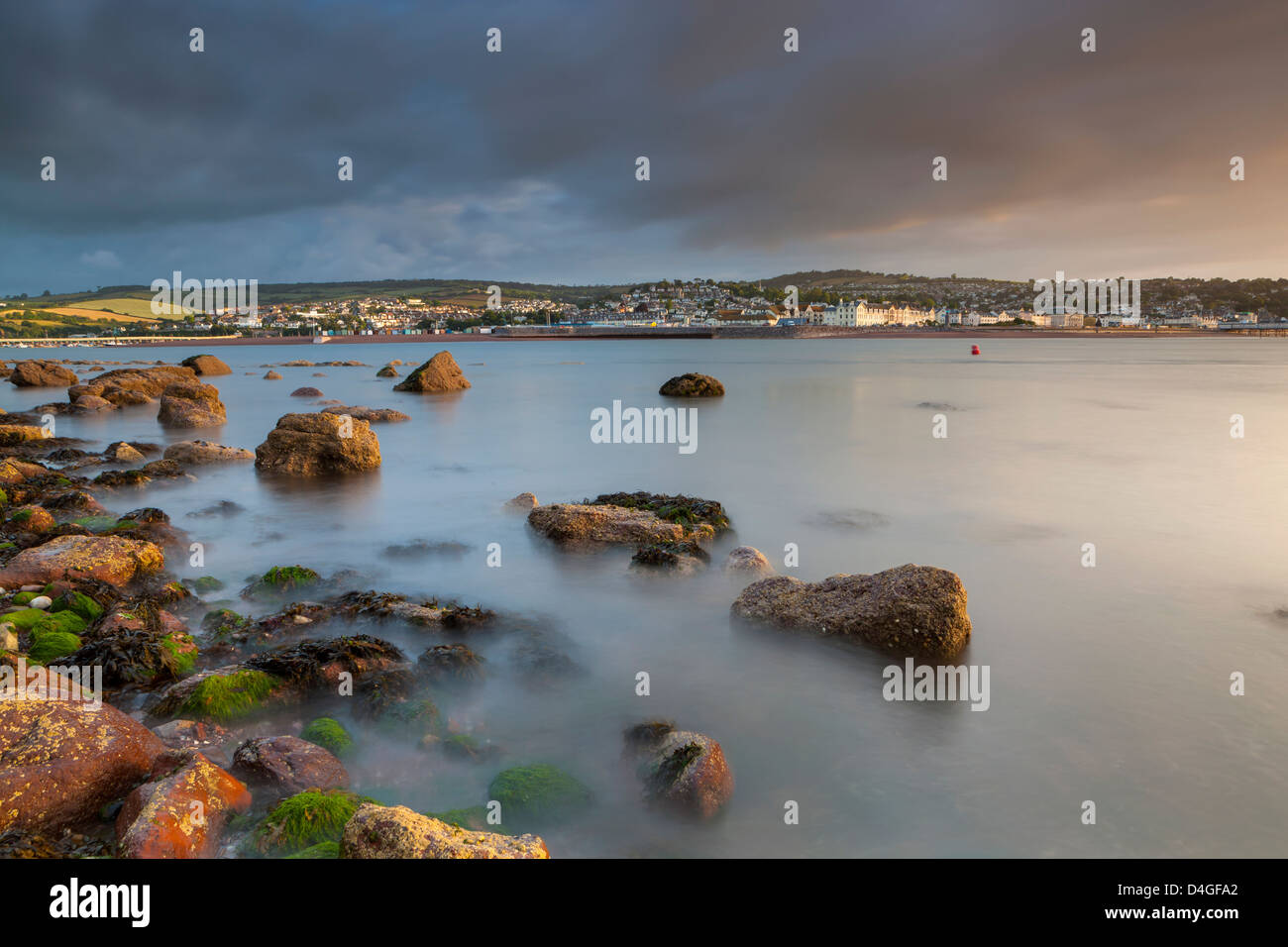The Teign Estuary, Teignmouth, Devon, UK, England, Europe Stock Photo ...