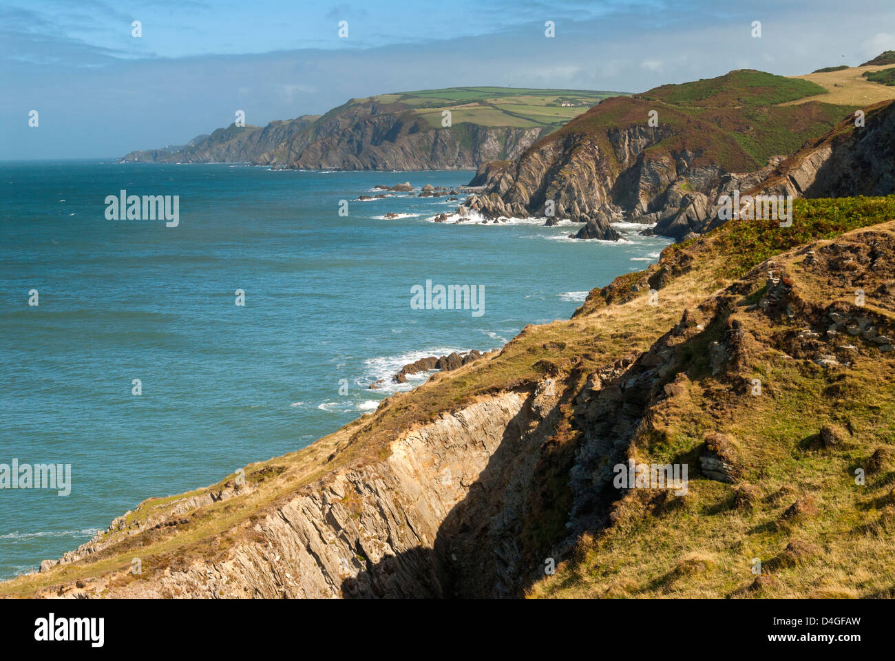 Mortehoe and bull point uk hi-res stock photography and images - Alamy