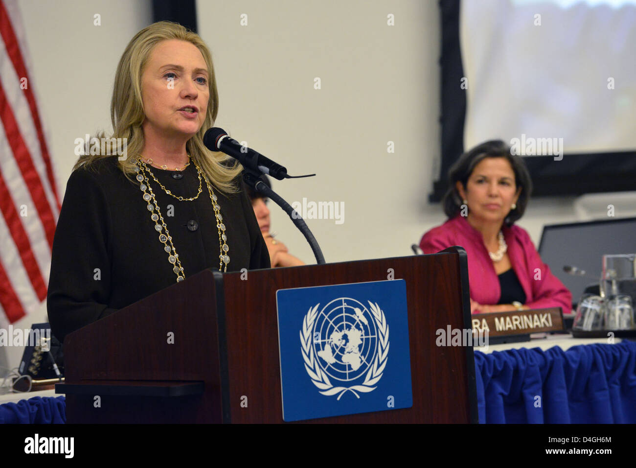 Secretary Clinton Delivers Remarks at a Roundtable on Global Water ...