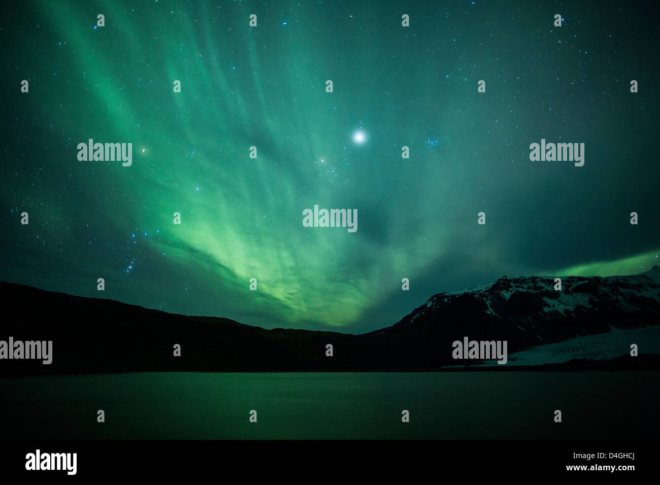 Northern lights - Aurora Borealis in Iceland Stock Photo - Alamy