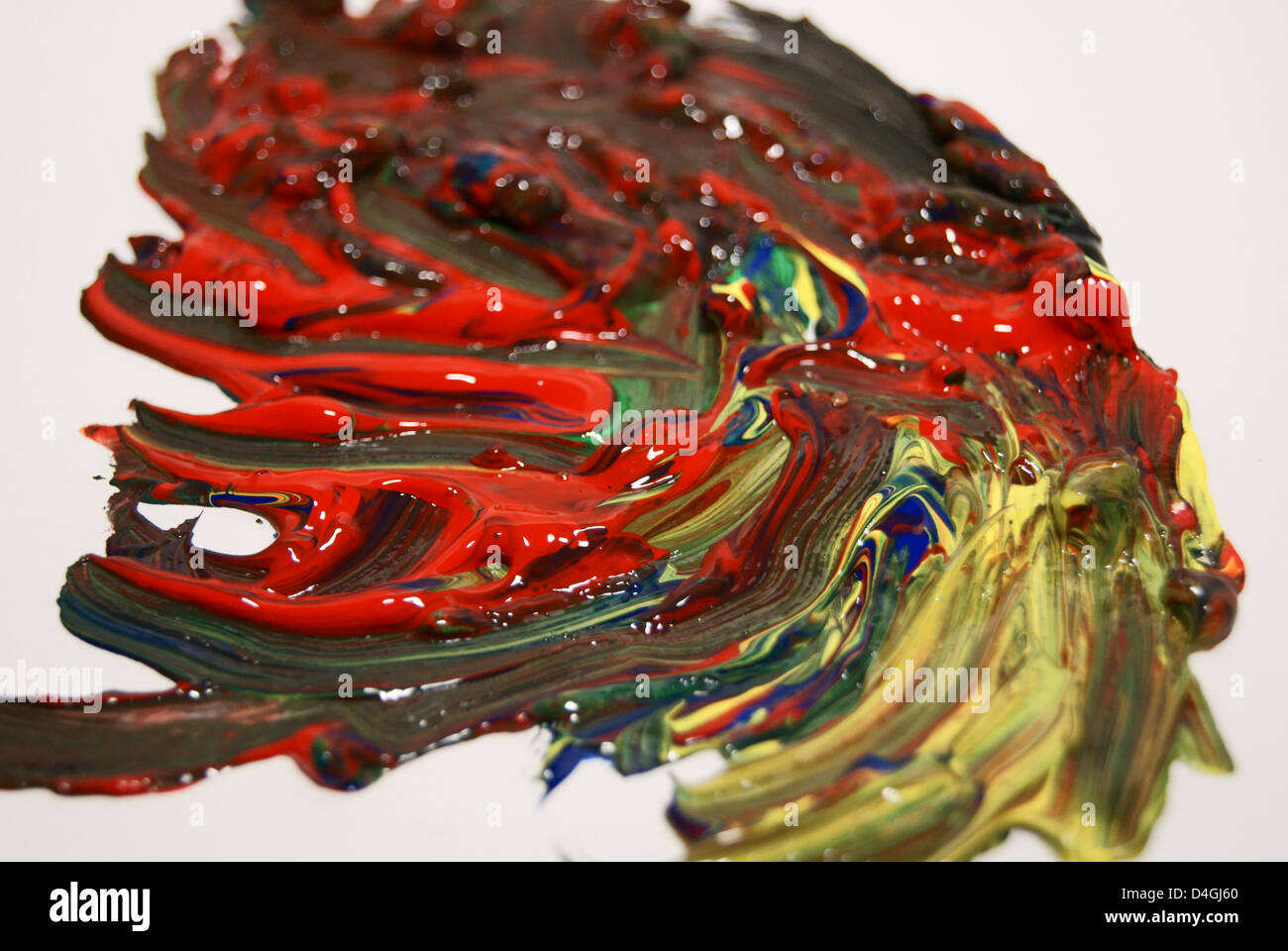 mix up wet paint Stock Photo - Alamy