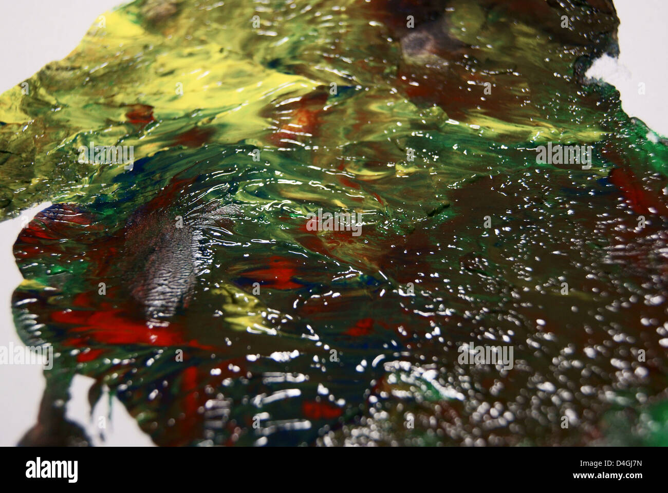 mix up wet paint Stock Photo - Alamy