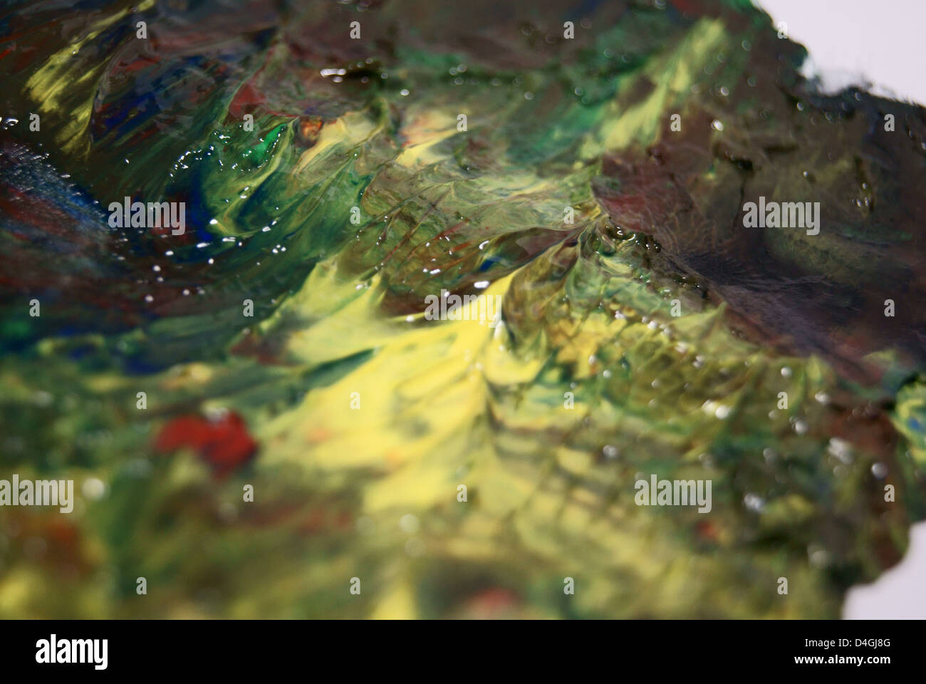 mix up wet paint Stock Photo - Alamy