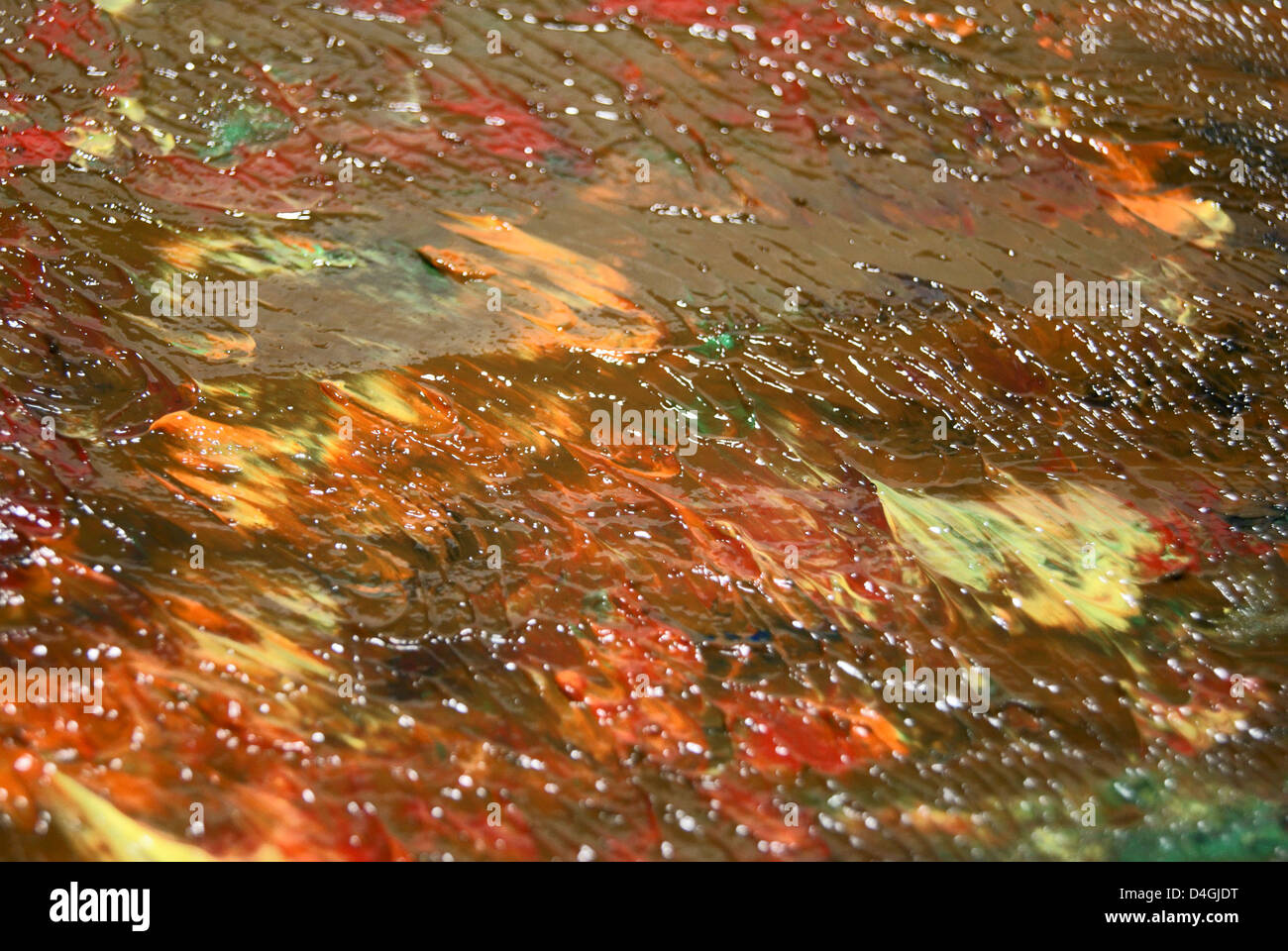 Wet paint hi-res stock photography and images - Alamy