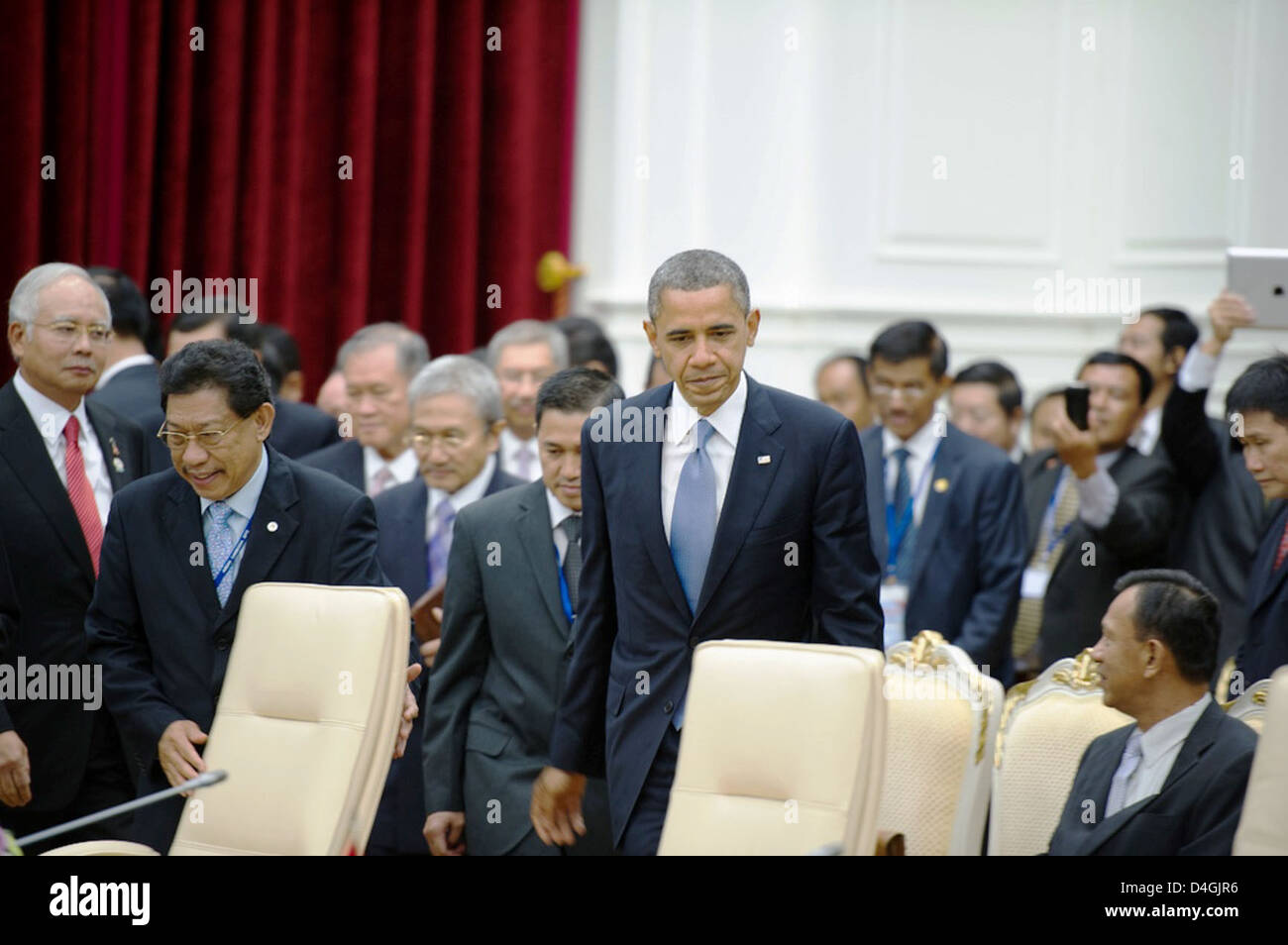 President Obama Participates in the ASEAN-U.S. Leaders' Meeting Stock ...