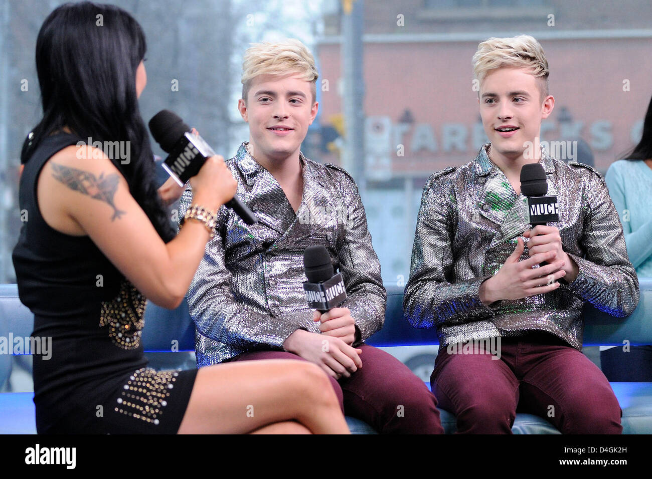 Toronto, Canada. 13th March 2013. Irish pop duo and identical twins ...