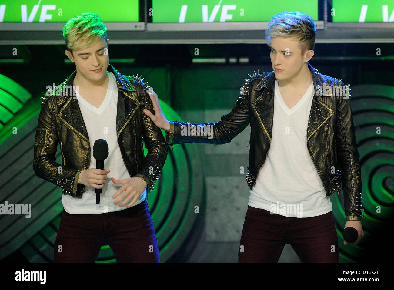 Toronto, Canada. 13th March 2013. Irish pop duo and identical twins ...