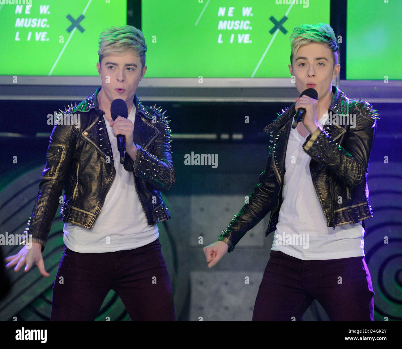 Toronto, Canada. 13th March 2013. Irish pop duo and identical twins ...