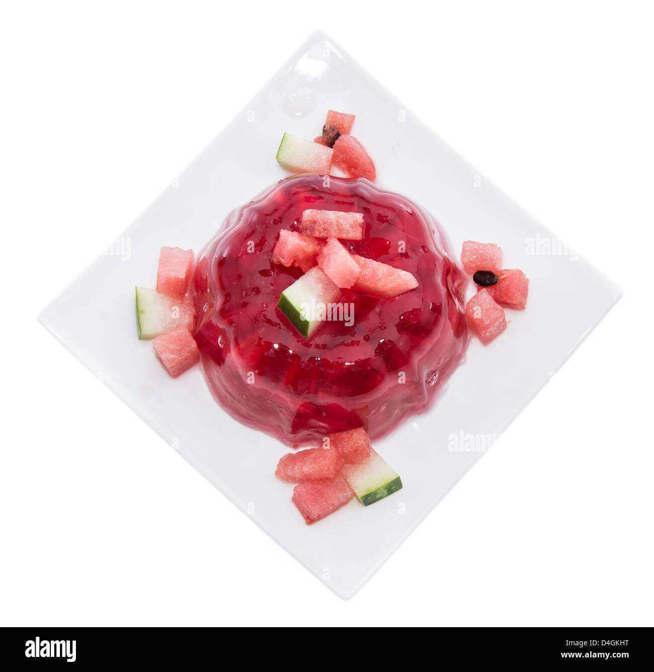 Melon jello Cut Out Stock Images & Pictures - Alamy