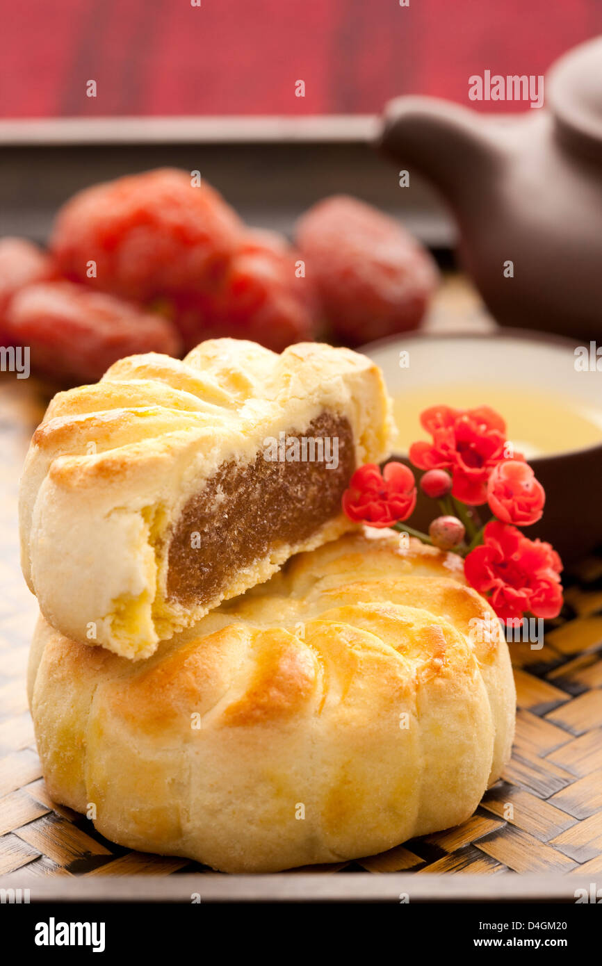 Chinese traditional dim sum and tea Stock Photo - Alamy
