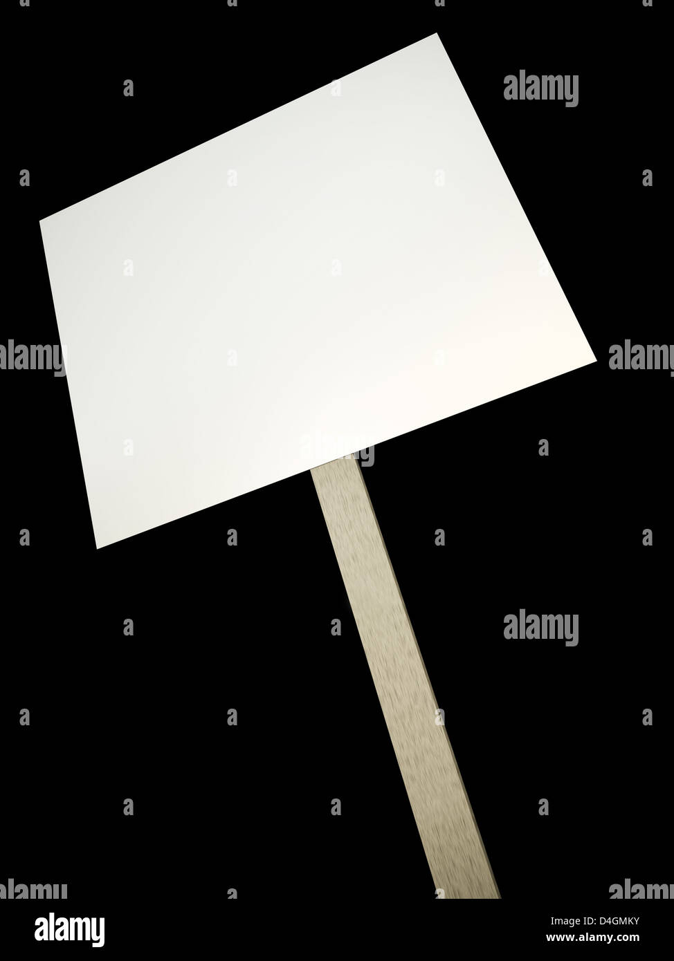 Protest sign blank hi-res stock photography and images - Alamy
