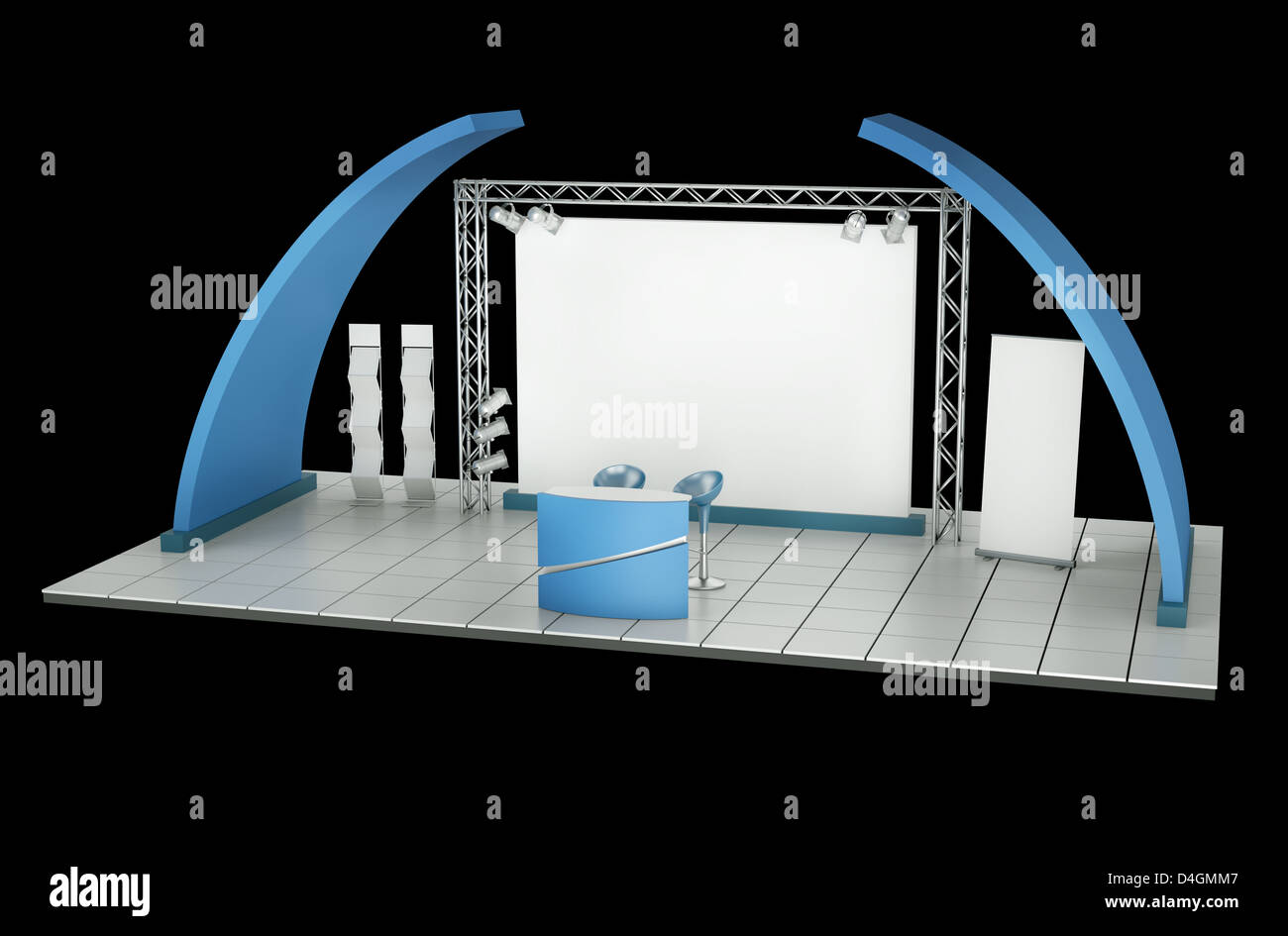 Black pos display stand hi-res stock photography and images - Alamy