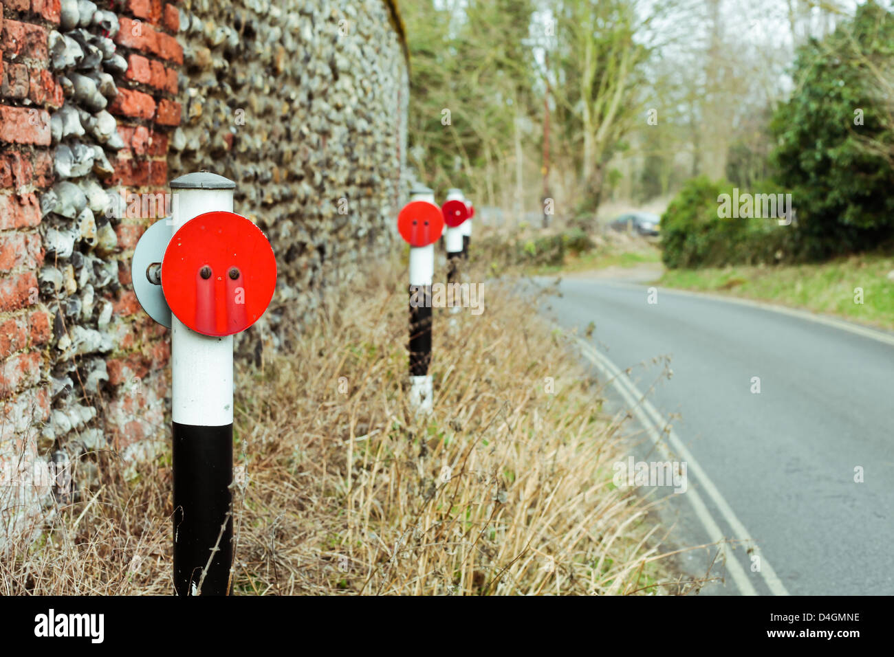 Roadside posts hi-res stock photography and images - Alamy