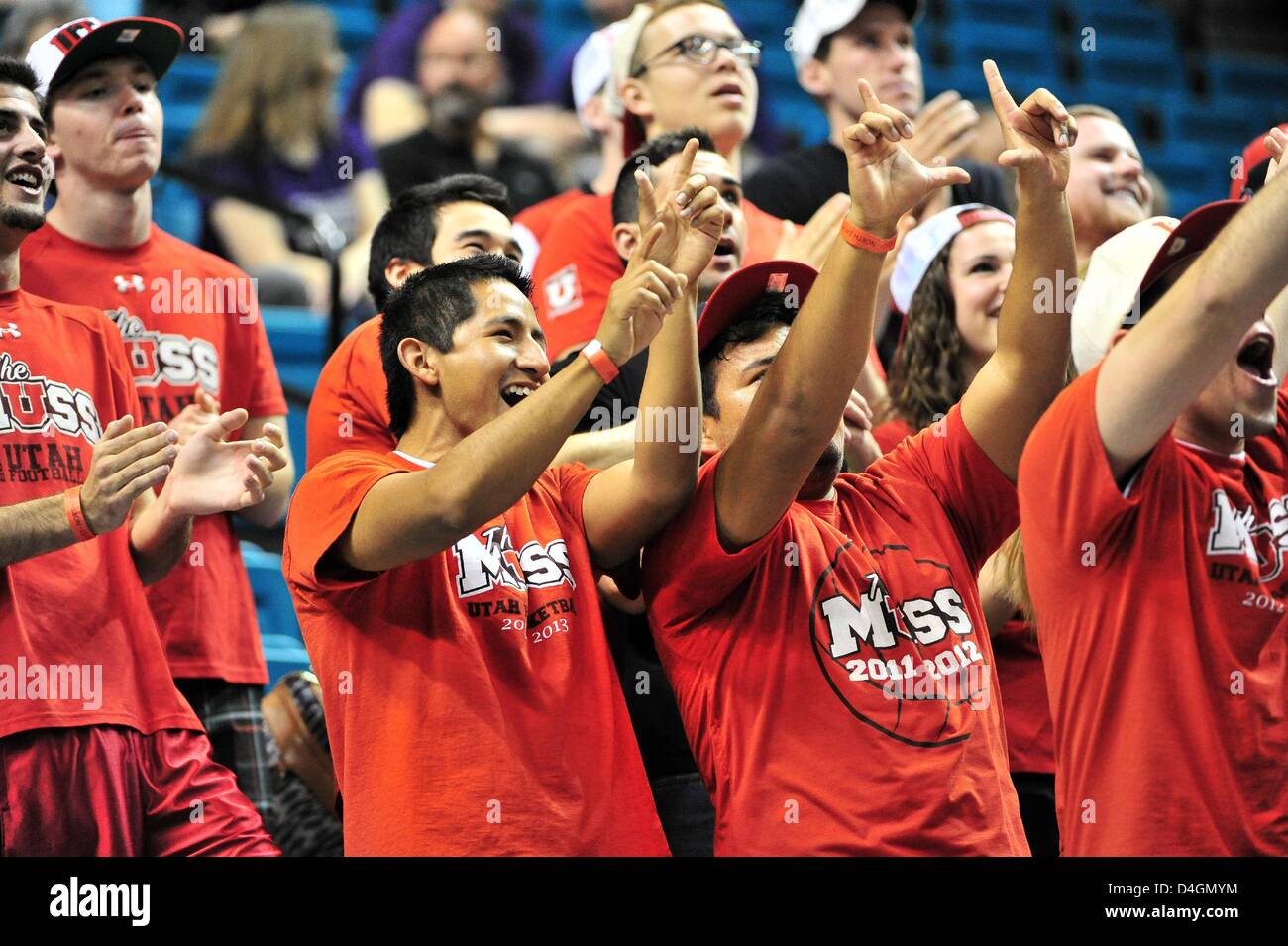 Utah utes fans during game hi-res stock photography and images - Alamy