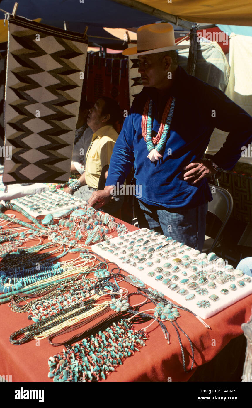 New mexico turquoise crafts hi-res stock photography and images - Alamy