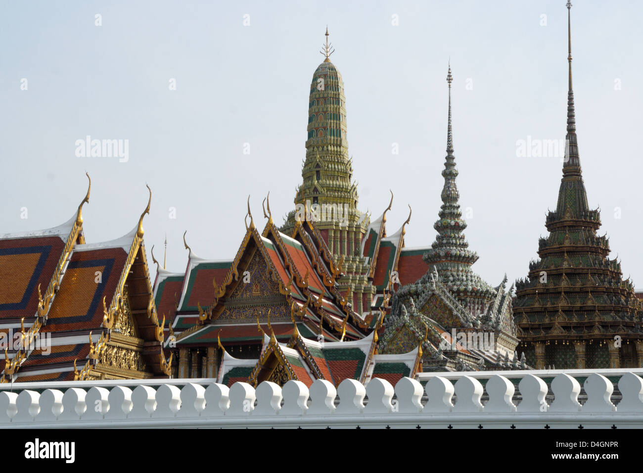 The Grand Palace temple in Bangkok , Thailand Stock Photo - Alamy