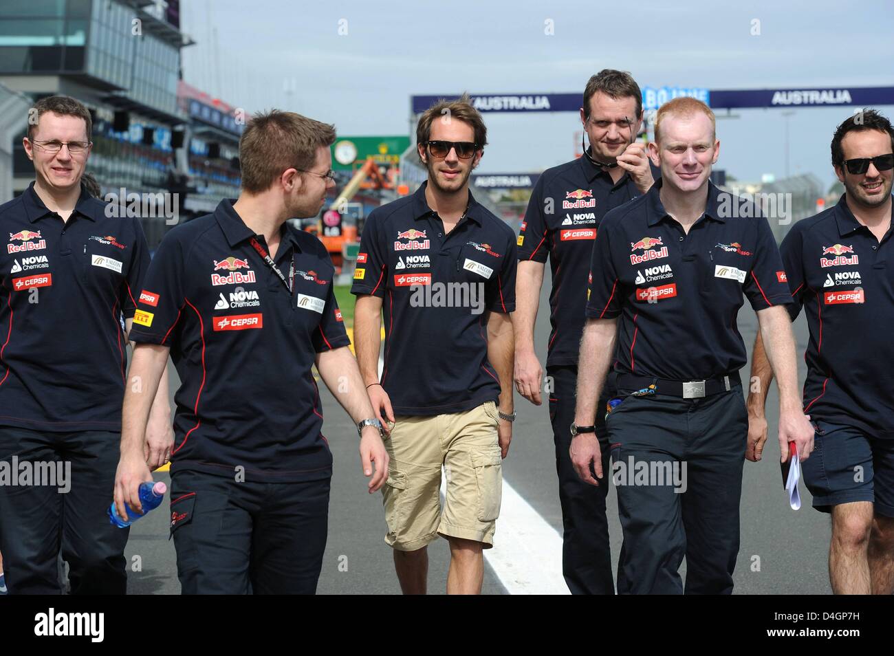 Melbourne, Australia. 13th March 2013. Toro Rosso French Driver Jean ...