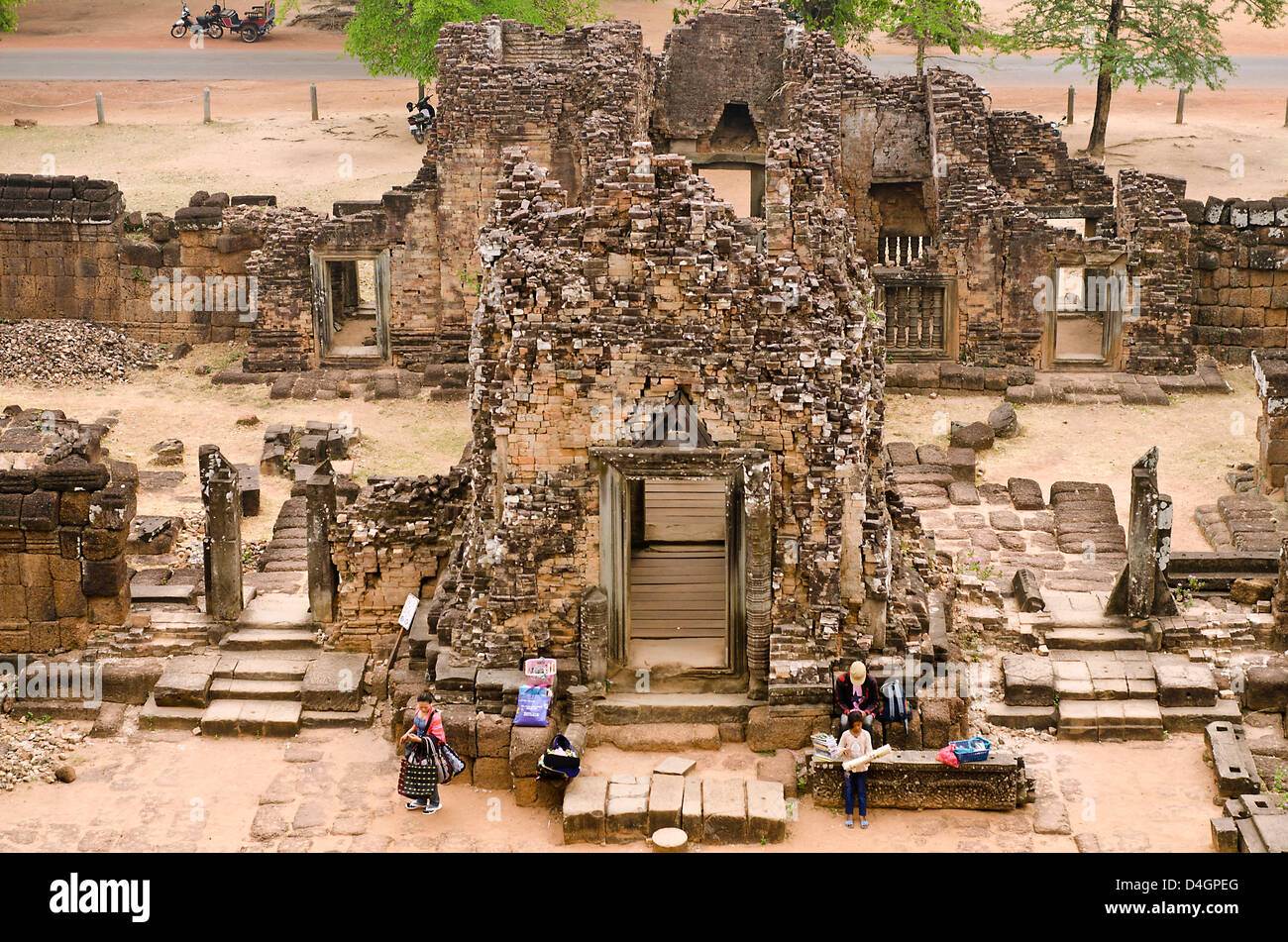 Pre Rup temple , Angkor area Stock Photo - Alamy