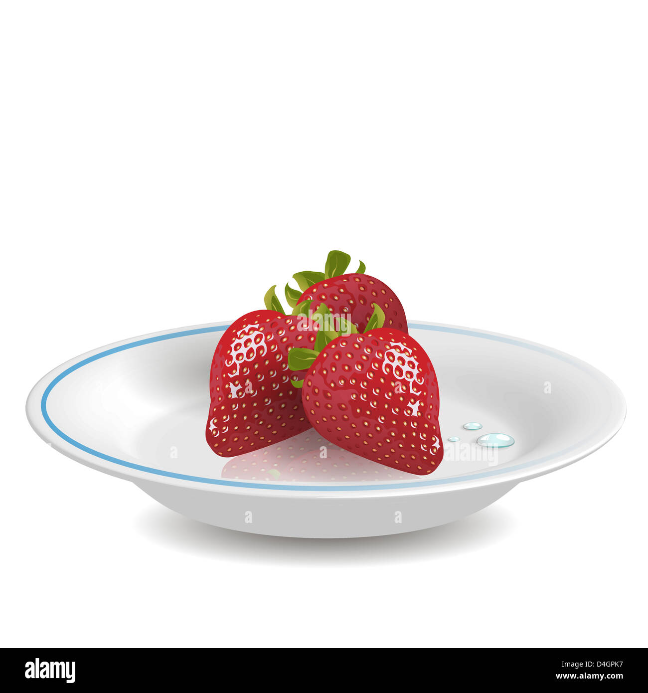 Strawberry Border Divider