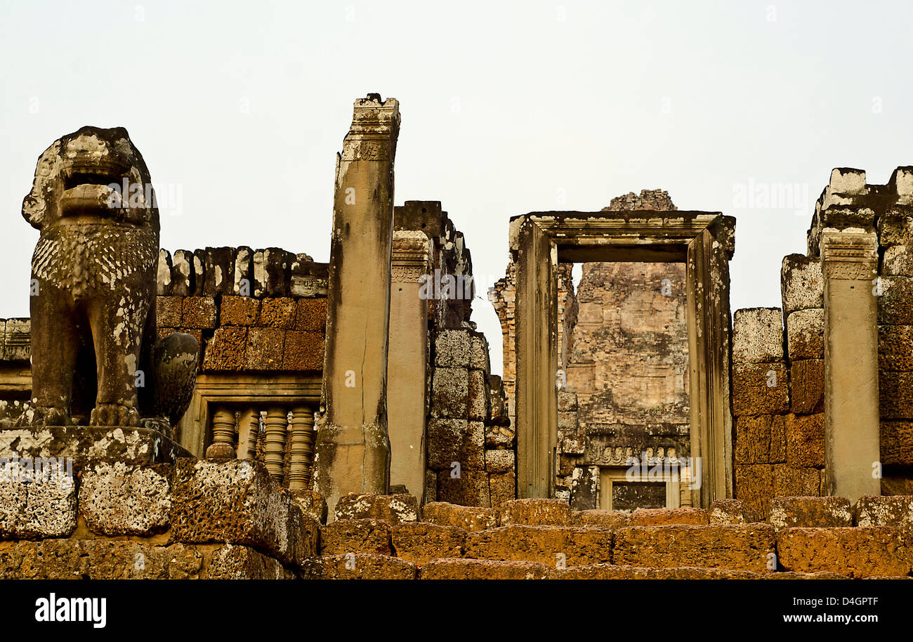 Pre Rup temple , Angkor area Stock Photo - Alamy