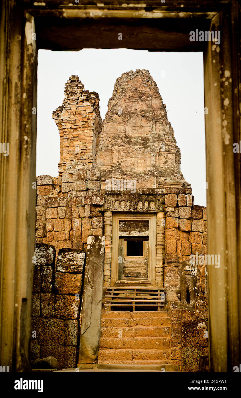 Pre Rup temple , Angkor area Stock Photo - Alamy