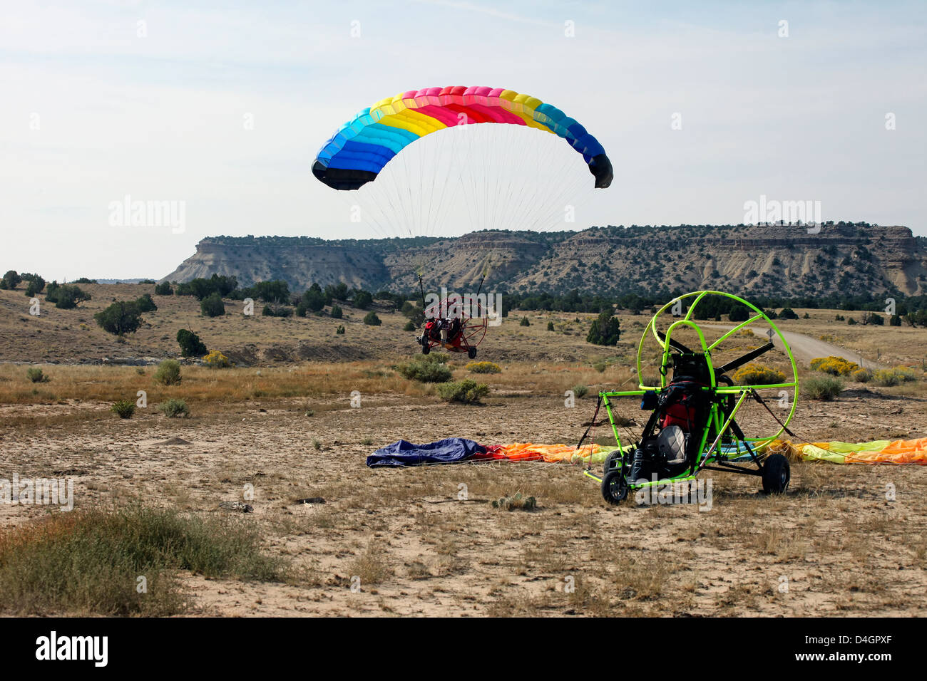 Powered Parachute Takeoff