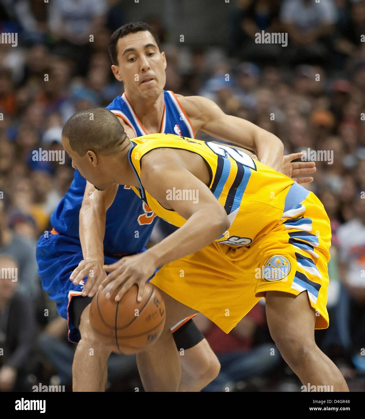 Andre miller denver nuggets in hi-res stock photography and images - Alamy