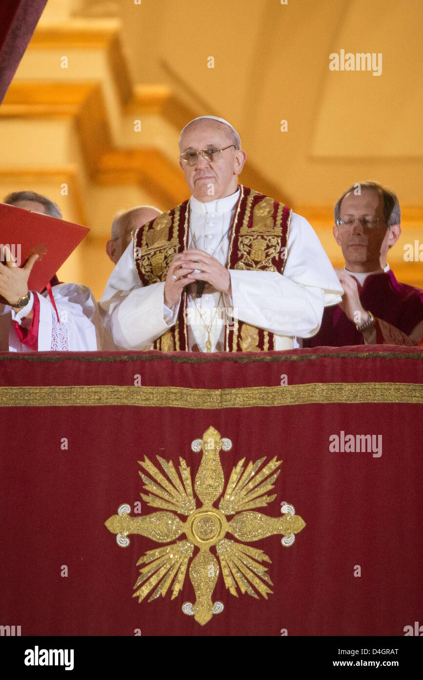 Cardinal bergoglio election hi-res stock photography and images - Alamy