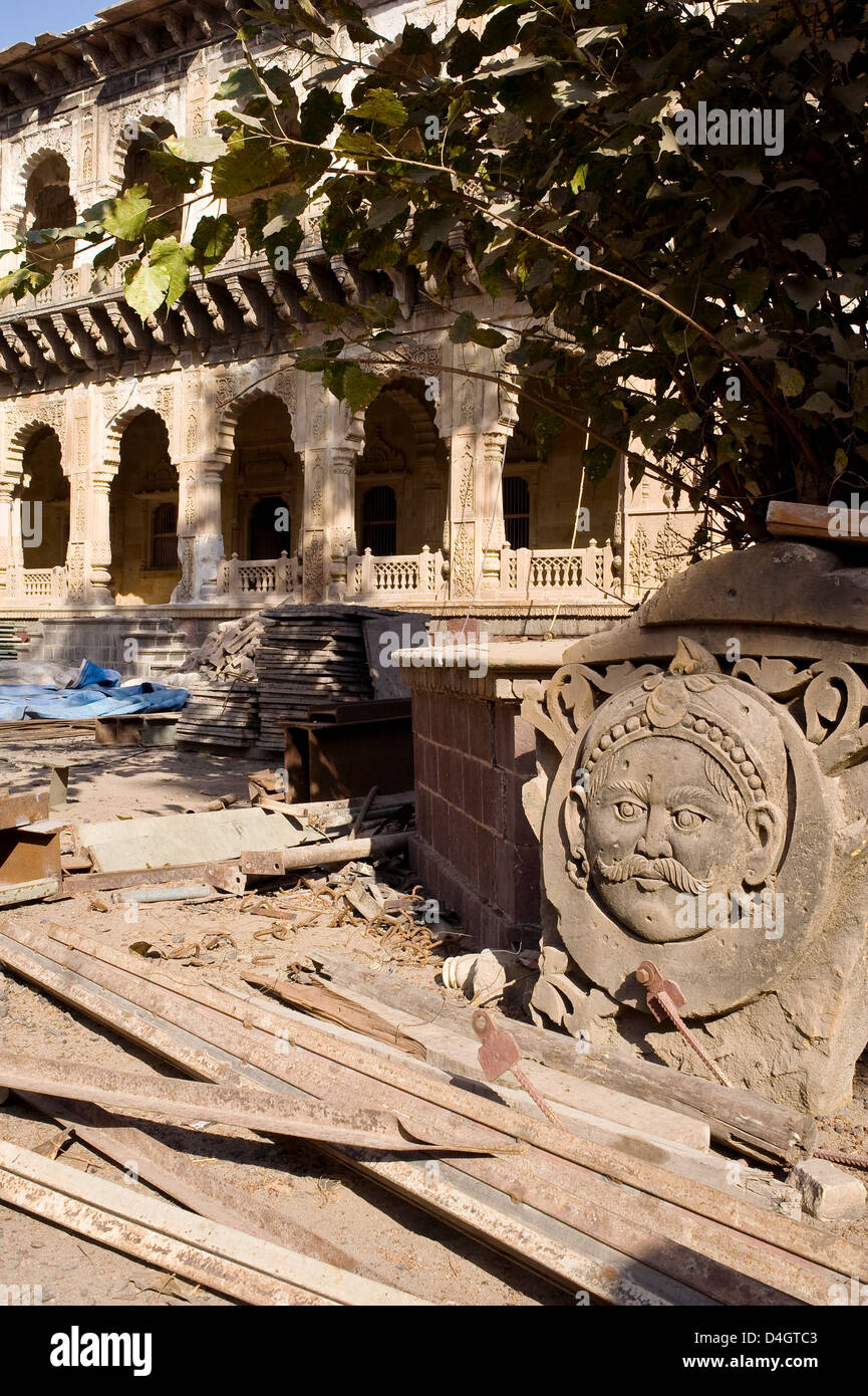 Morvi Temple (the Secretariat) an administrative building with a Hindu ...