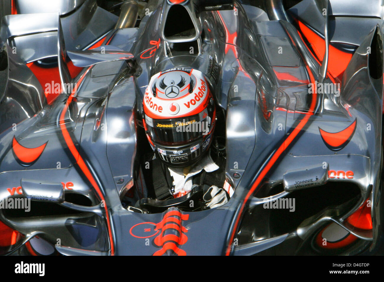 Finnish Formula One driver Heikki Kovalainen of McLaren Mercedes during ...