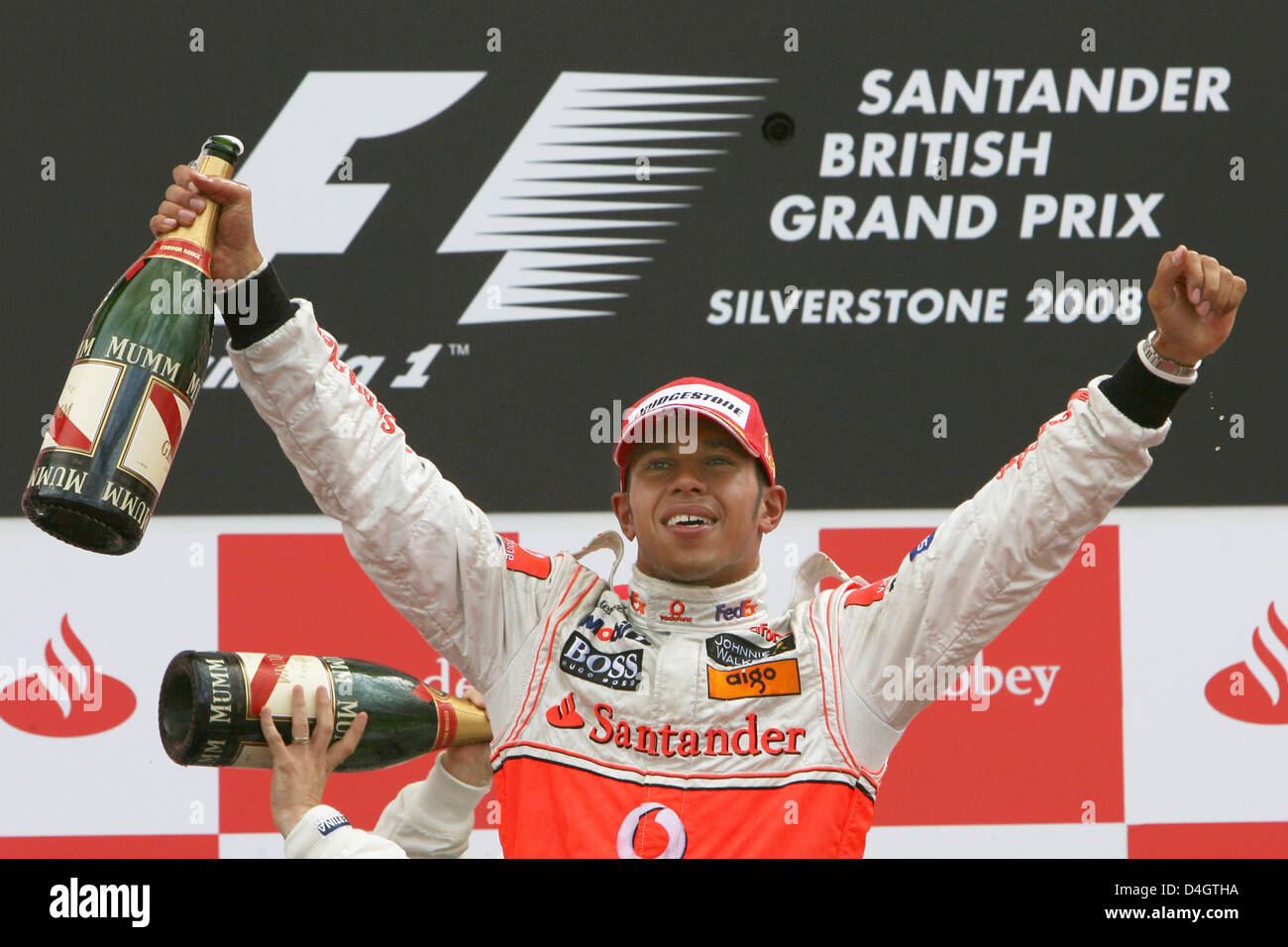 British Formula One driver Lewis Hamilton of McLaren Mercedes ...