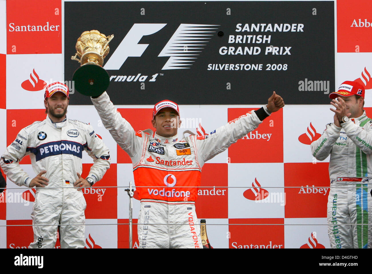 Lewis hamilton 2008 silverstone hi-res stock photography and images - Alamy