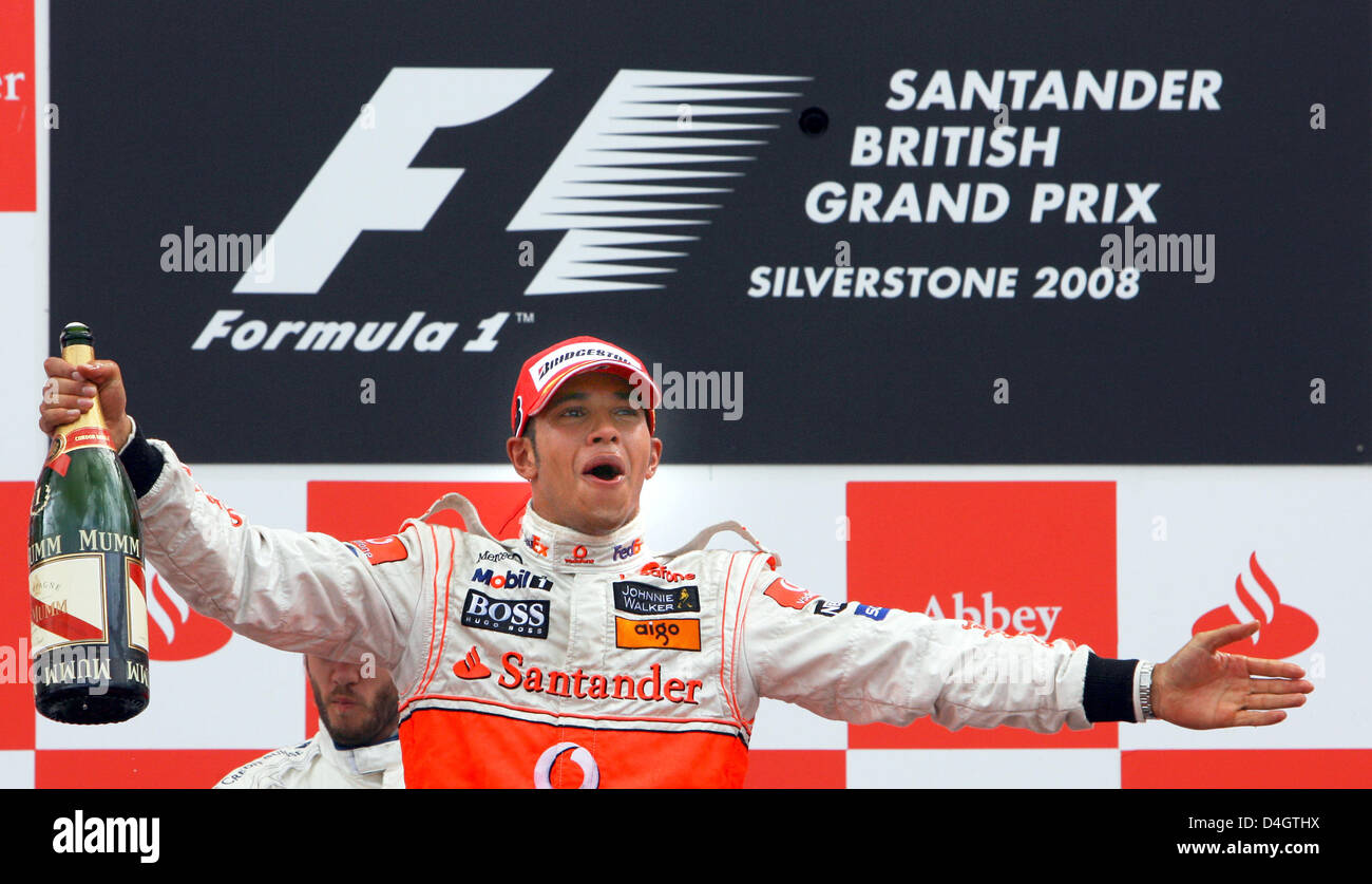 British Formula One driver Lewis Hamilton of McLaren Mercedes ...