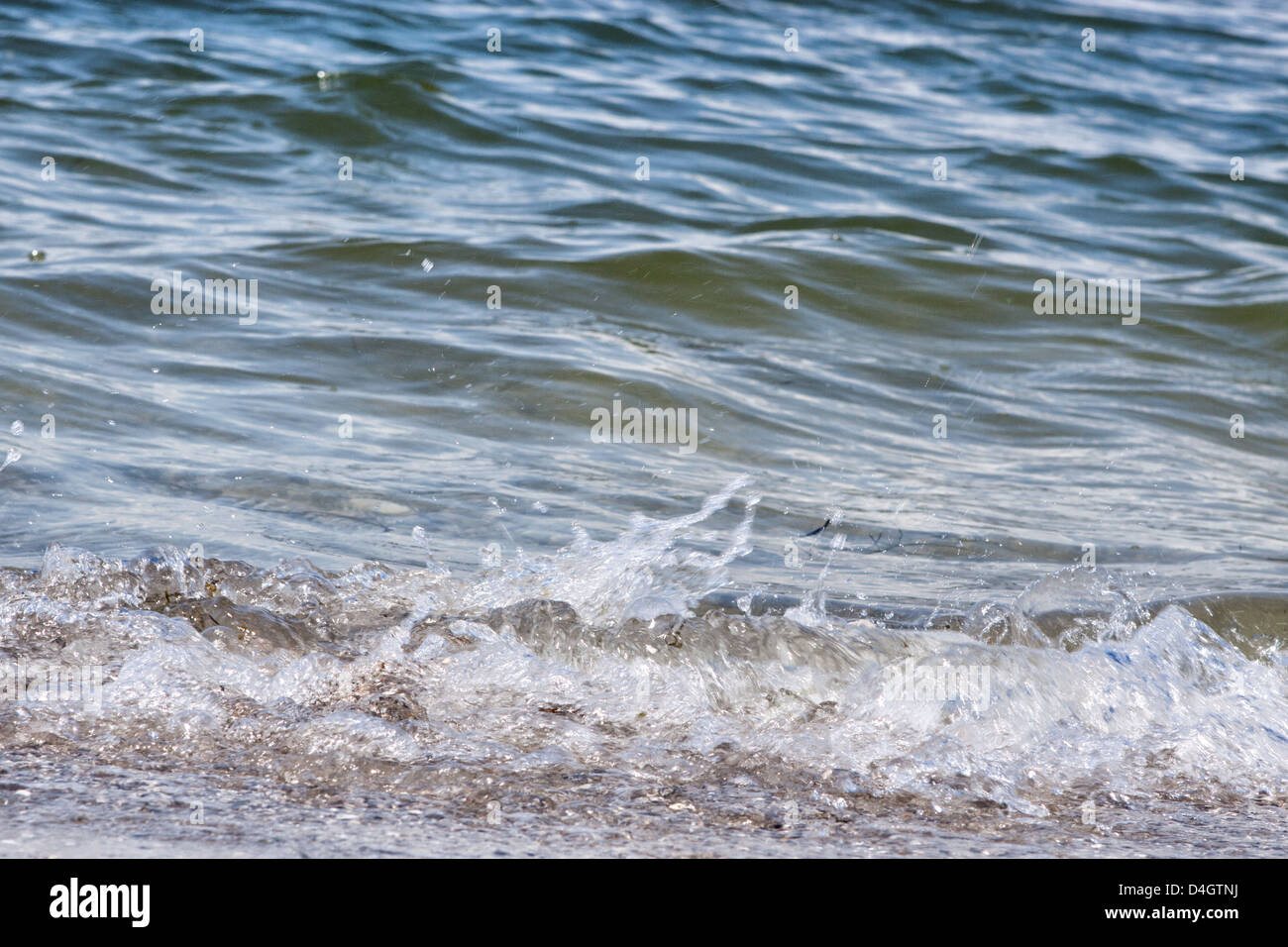 The cobalt blue sea . Summer landscape with sea Stock Photo - Alamy