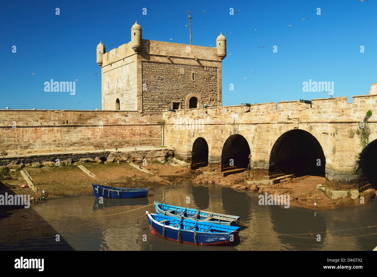 Port and Citadel, Essaouira, Atlantic Coast, Morocco, North Africa ...