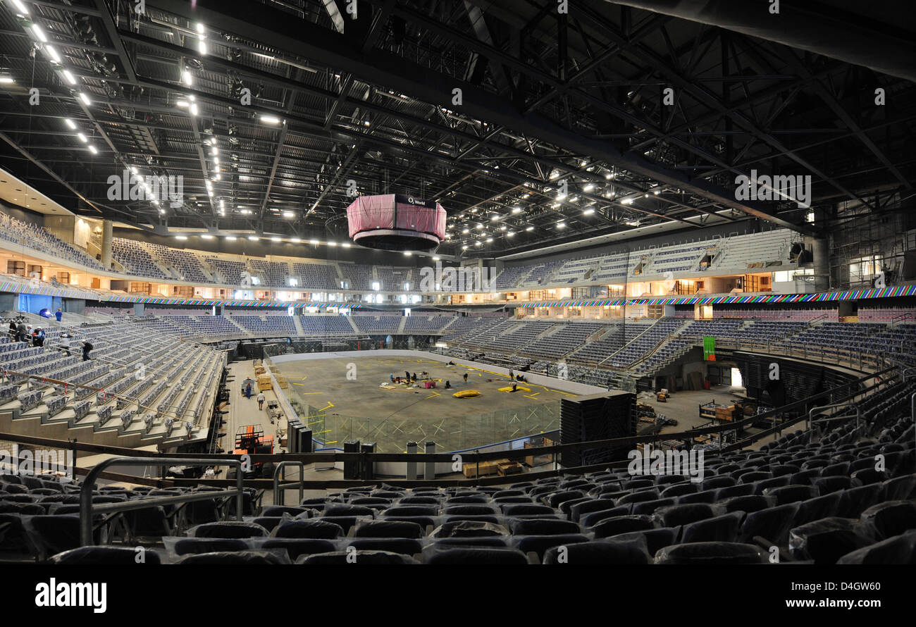 O2 arena interior hi-res stock photography and images - Alamy