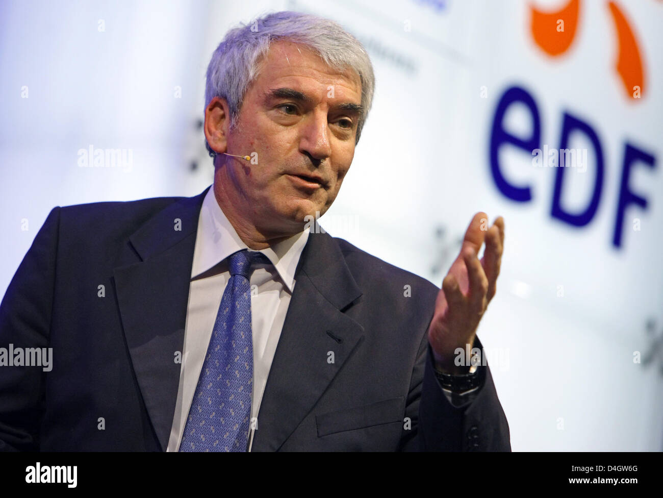 Marc Boudier, Europe Director of 'Electricite de France' (EDF), seen at ...