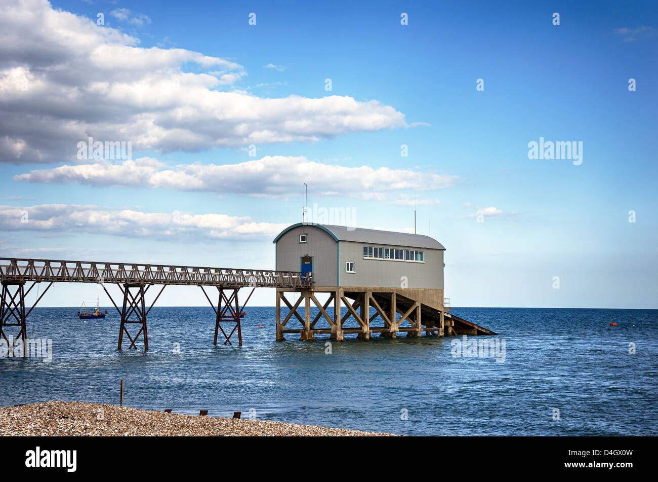 Selsey Bill lighthouse station Stock Photo - Alamy